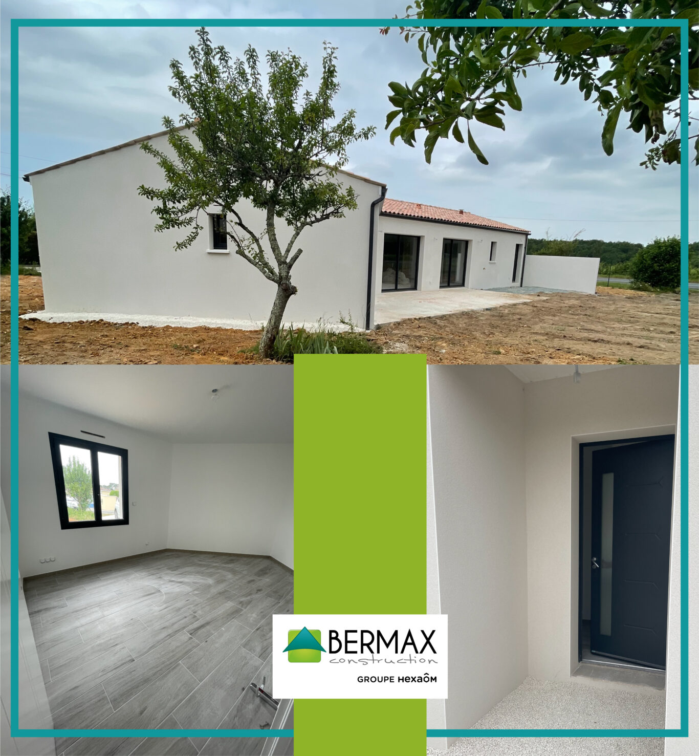 Livraison maison neuve à Saintes BERMAX Construction