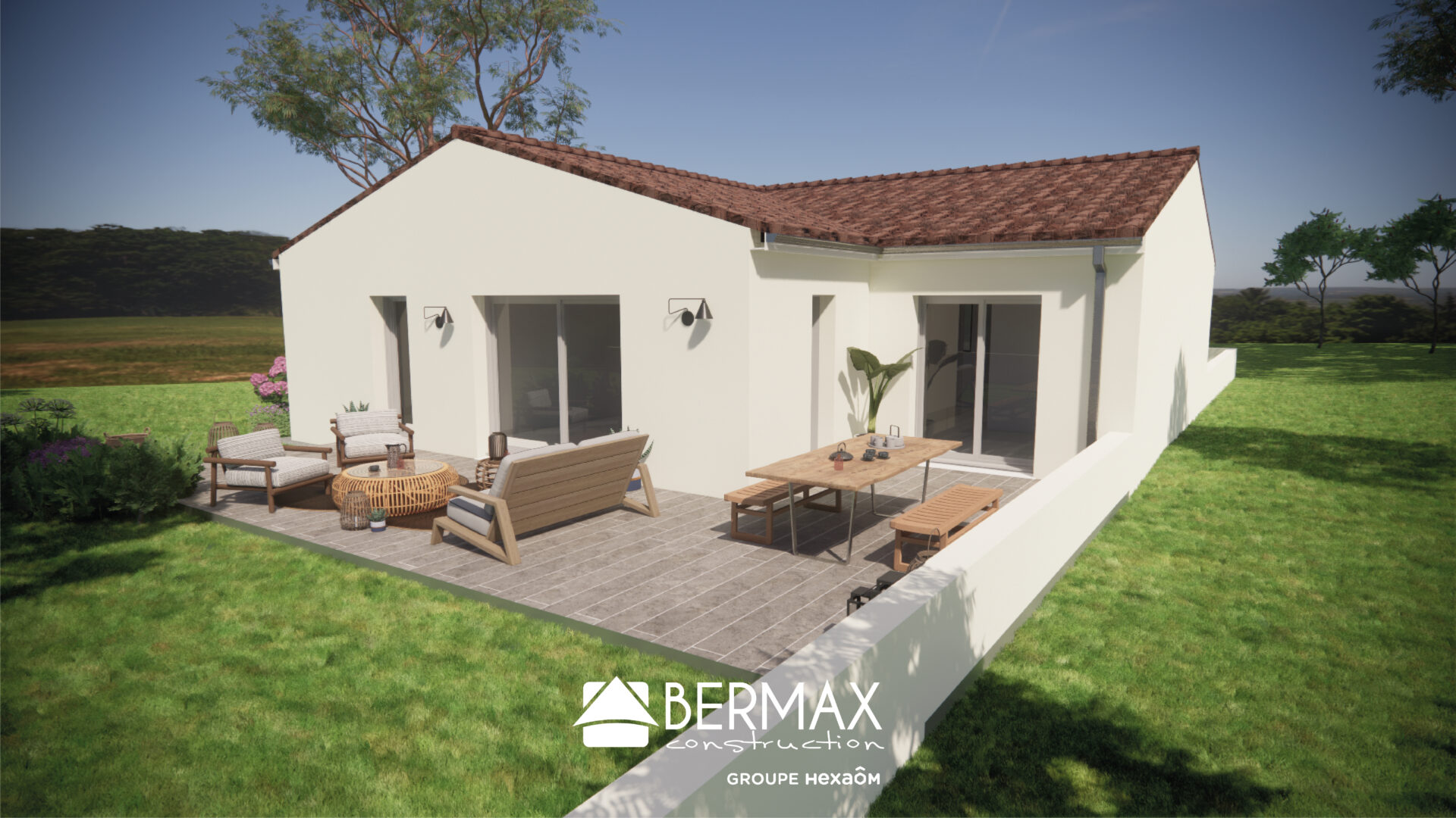 Nos projets maison contemporaine - BERMAX Construction