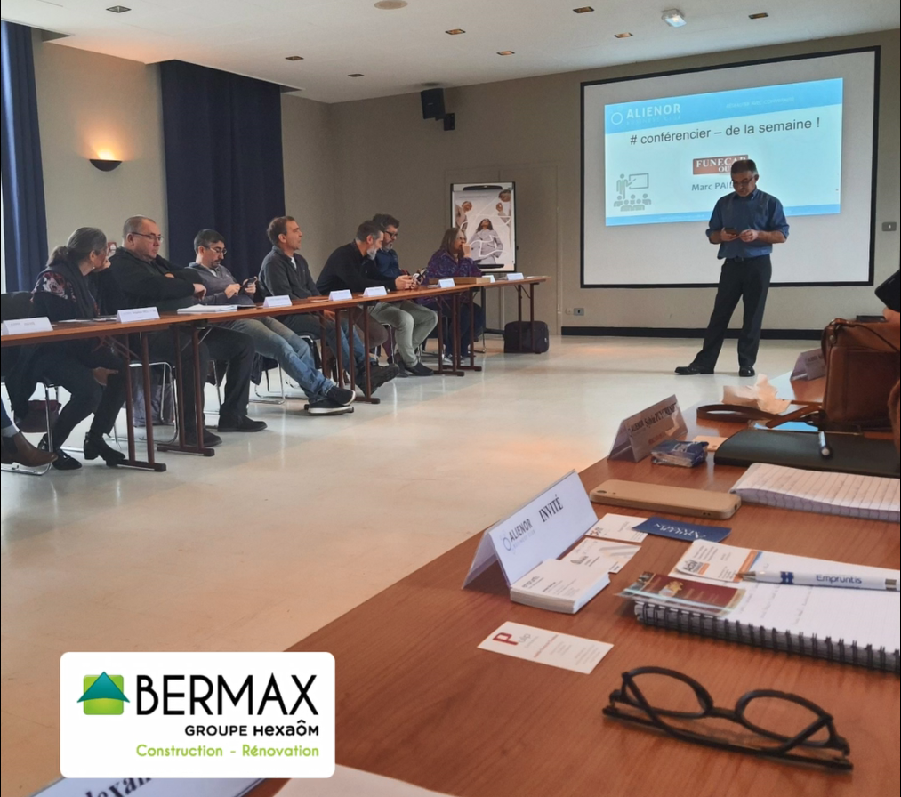 Réunion ALIENOR - Agence de Rochefort - BERMAX Construction