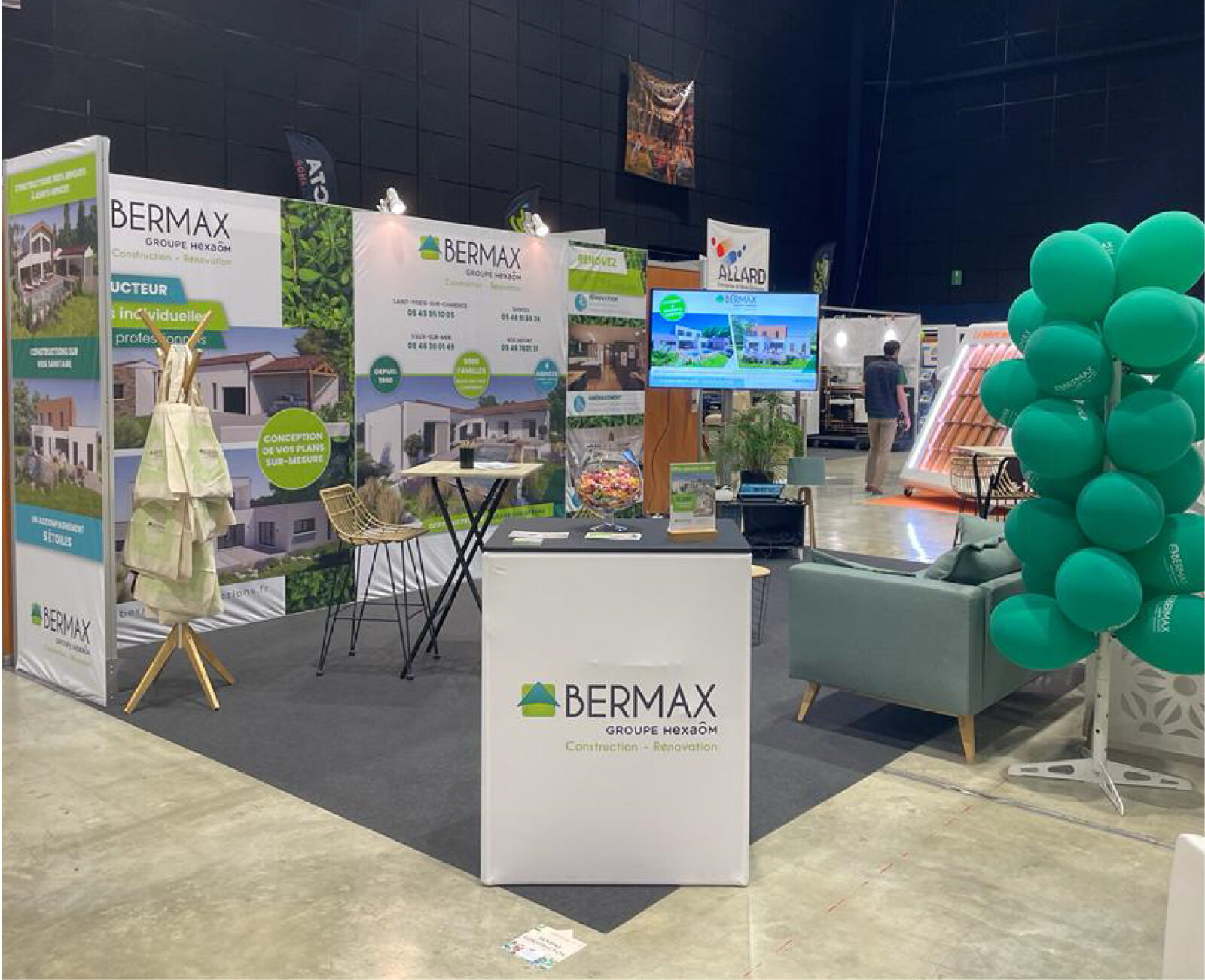 Salon habitat Charente 2023 - BERMAX Construction